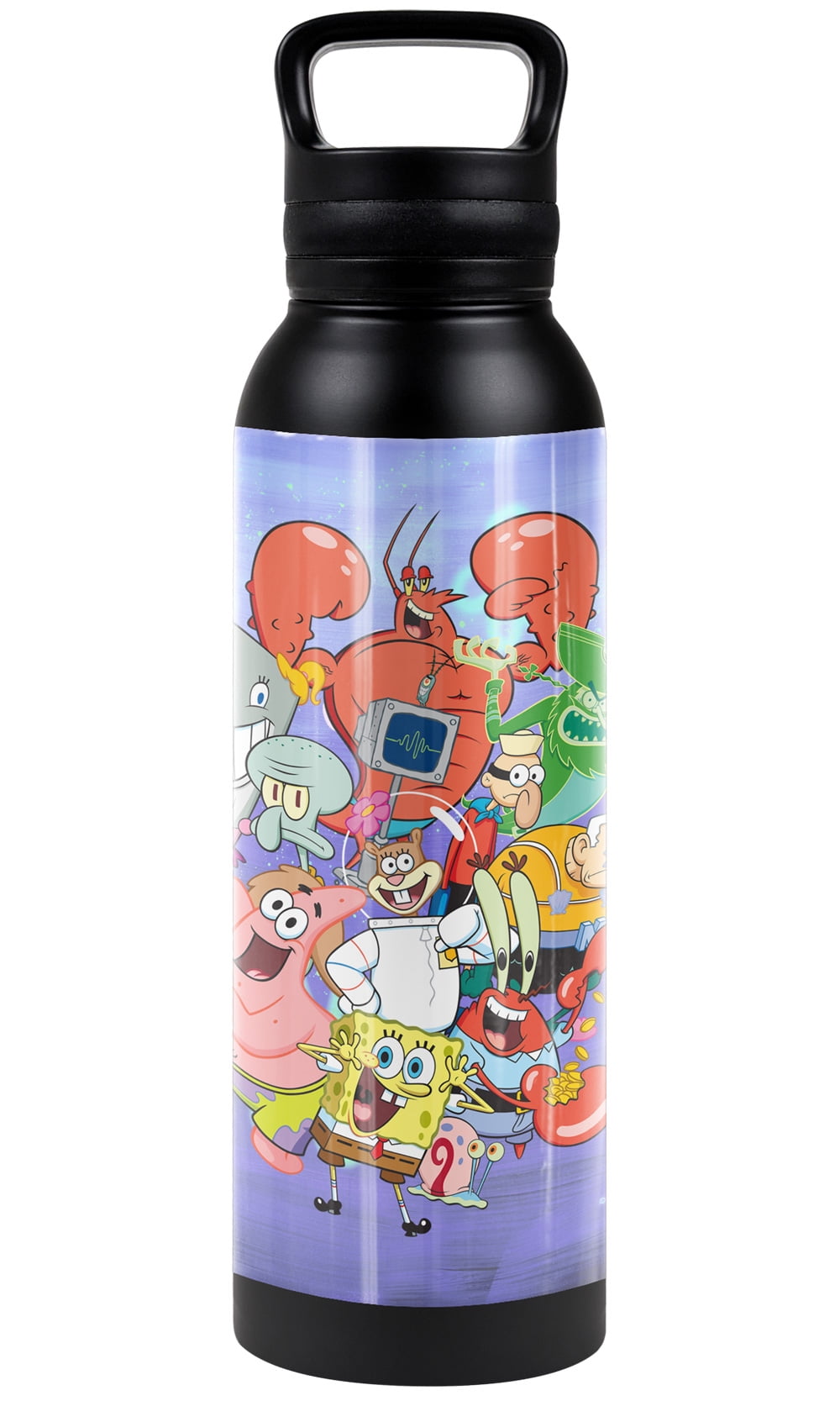 Spongebob Official Spongebob Character Group 24 oz Insulated Canteen ...