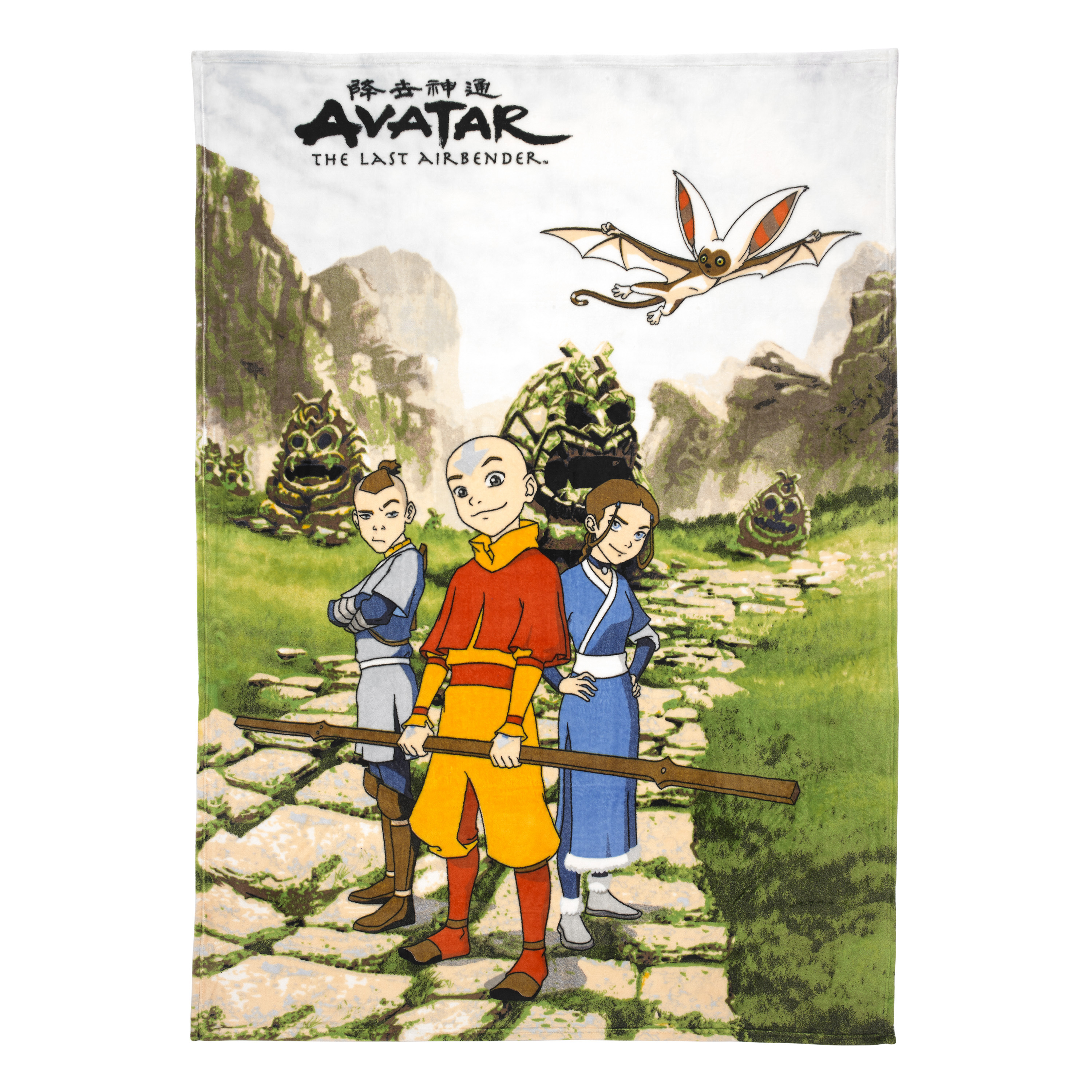 Avatar: The Last Airbender Kids Plush Twin/Full Blanket, 62 x 90 ...