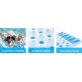 H2OGO! Double Beach Bed 2-Person Pool Float - Walmart.com