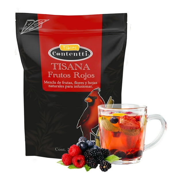 Tisana Frutos Rojos 250 g Tíbiri Contentti | Bodega Aurrera en línea