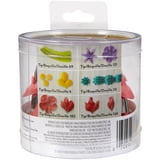 Wilton Flower Tip Set, Silicone Stand, 6 Decorating Tips, Dishwasher ...