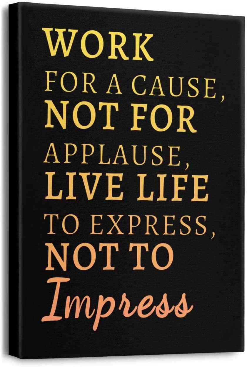 Inspirational Quotes Wall Art for Office Gym Motivational Poster Office ...