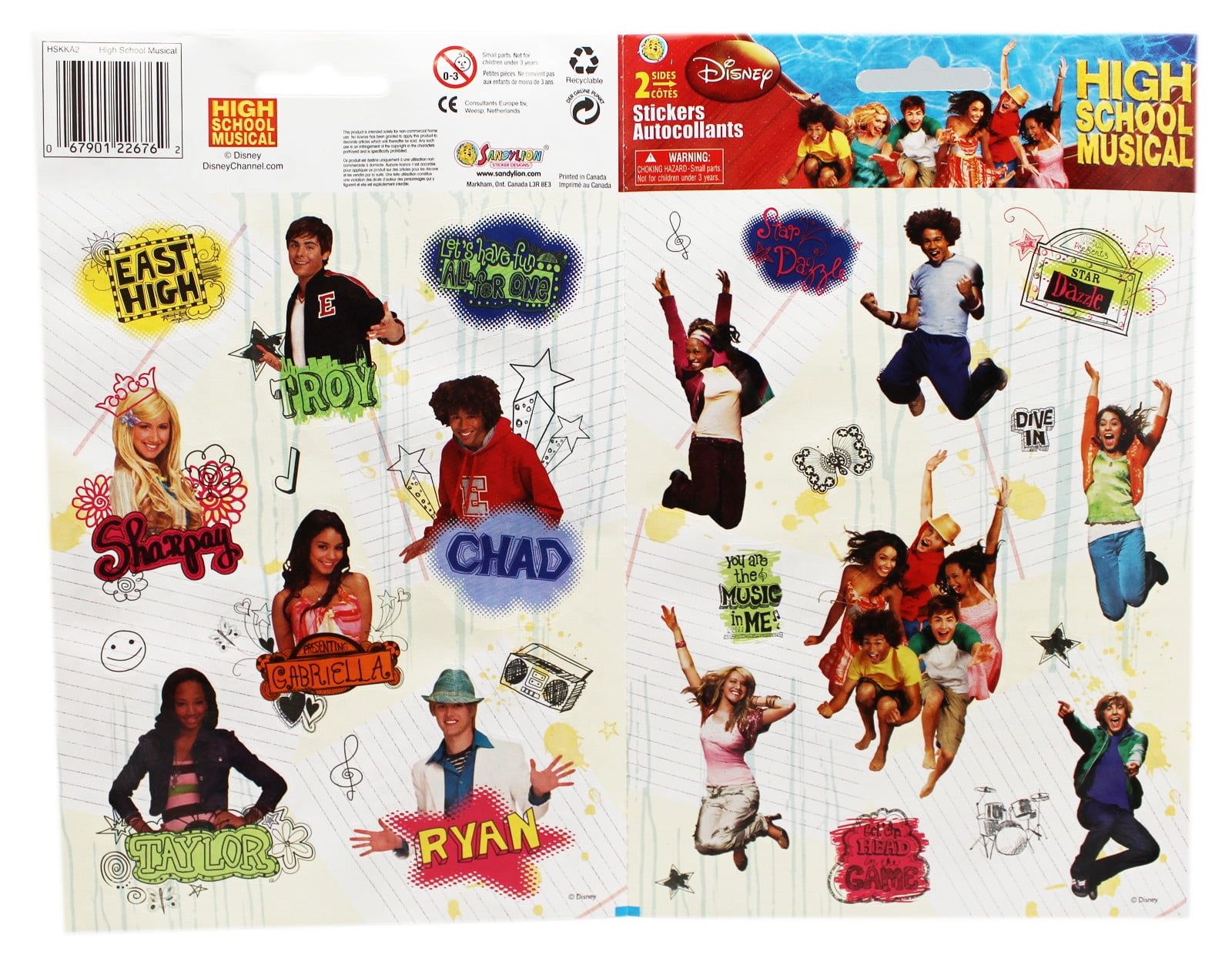 High School Disney Characters