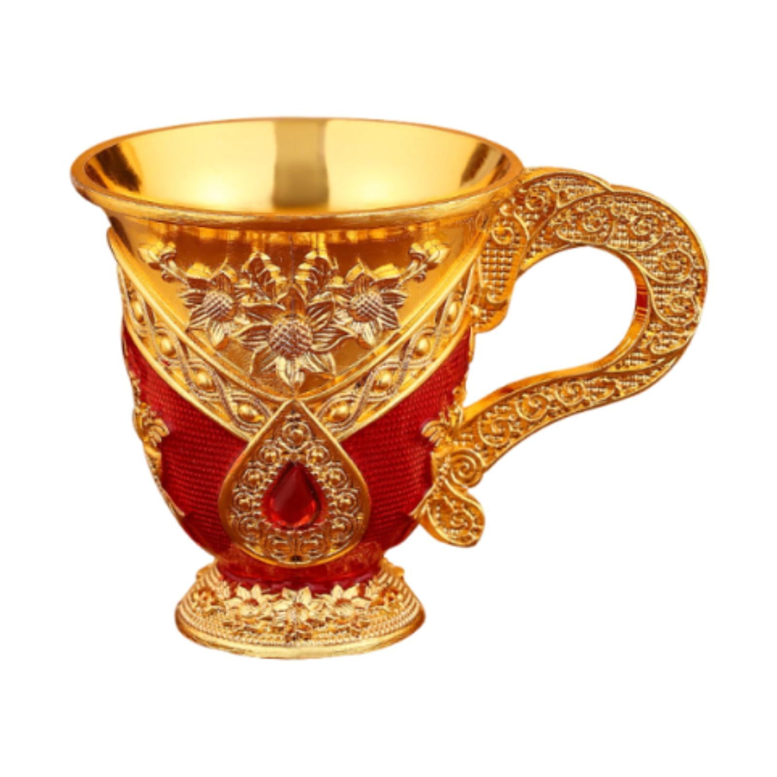 Copa medieval vintage de aleación de zinc, elegante y reutilizable ...