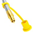 Yeshouse 24 Feet Natural Gas Grill Hose with 3/8" Male Flare, Natural ...