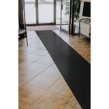 G-Floor 30 in. x 17 ft. Ribbed Channel Vinyl Garage Runner - Midnight ...