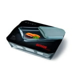 Simax Exclusive Rectangular Glass Roaster | With Plastic Lid, Heat ...