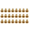 500 Pack Brass Hollow Eyelet Rivets for Leather Bags Shoes Clothing DIY ...