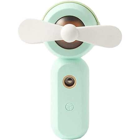 Portable Handheld Misting Fan, Rechargeable Mini Fan for Girls Ladies ...