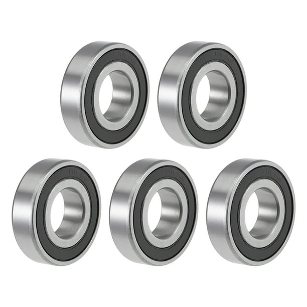 R12-2RS Deep Groove Ball Bearing, 3/4"x1-5/8"x7/16" Sealed Z2 Lever ...