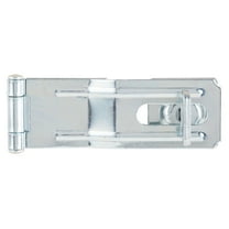 Heavy Duty Door Hasp with Turning Padlock Eye Mount, Stainless Steel ...