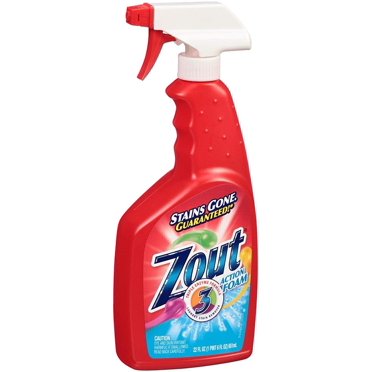 Zout Pre-Treatment Clothes Laundry Stain Remover, Triple Enzyme Formula ...