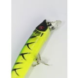 Wildlife Lures 4" inch Minnow Hard Fishing Lure Bait (Green Amazonia ...