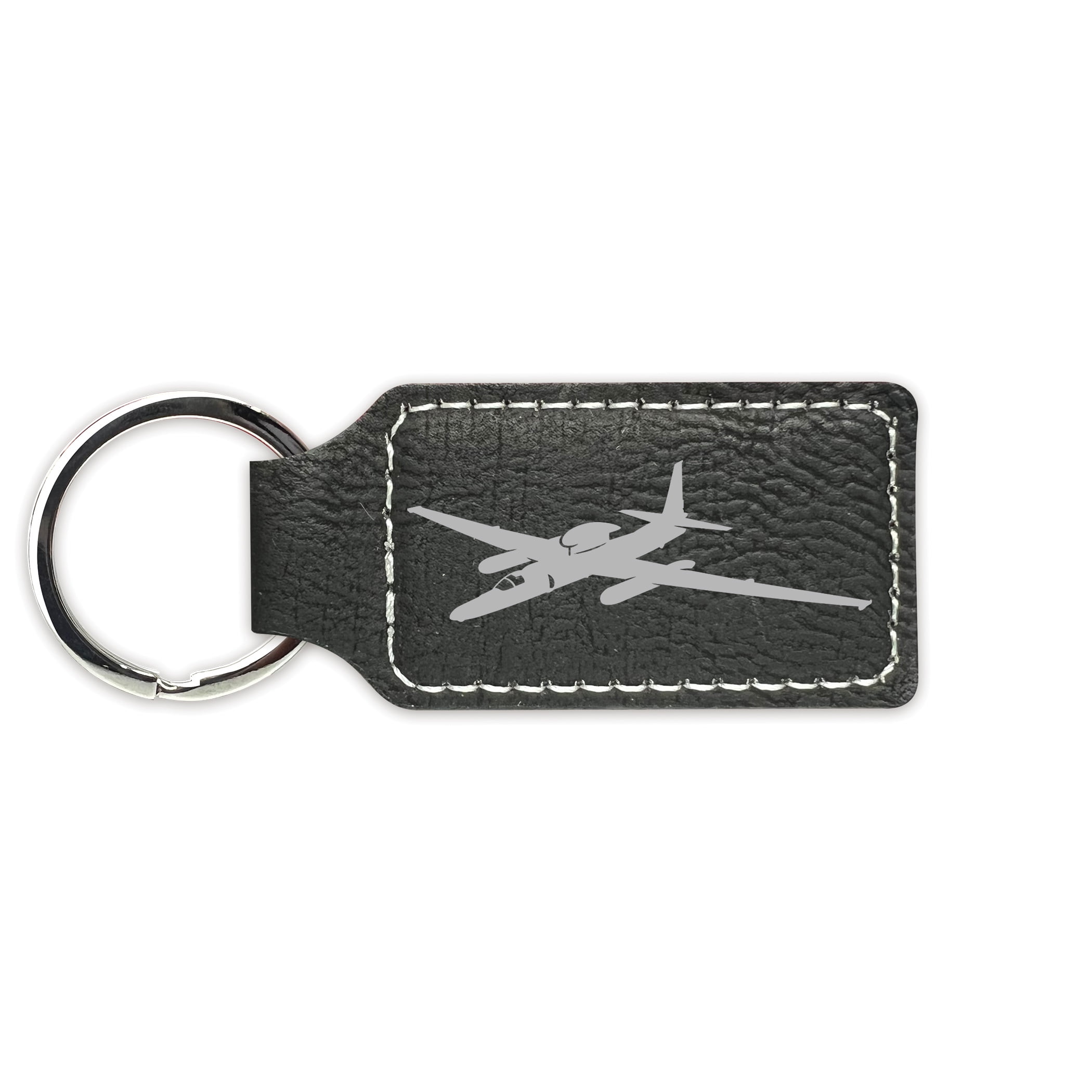 U-2 Dragon Lady Keychain Leatherette Rectangle - Laser Engraved - Many ...