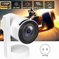 Mini Portable Projector Android13 Dual Band 2.4G 5G WiFi6 Bluetooth5.0 ...