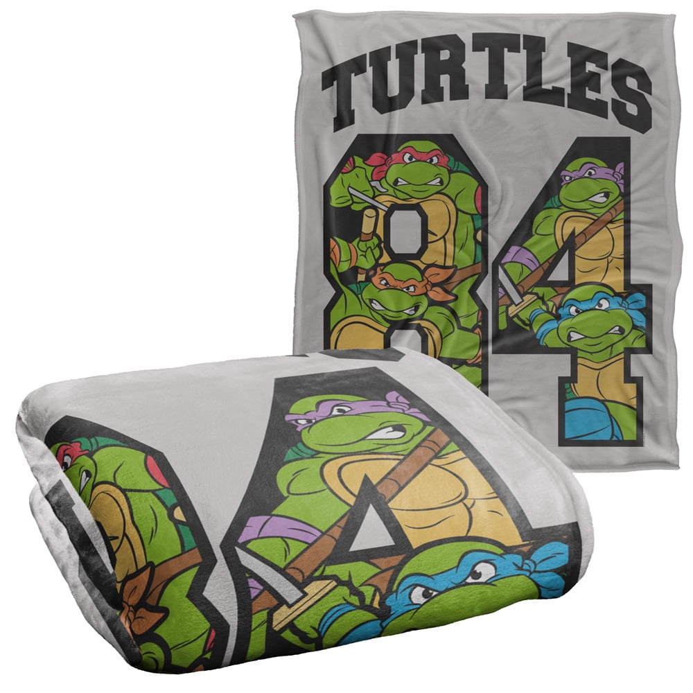 TMNT Blanket, 50"x60" TMNT 84 Silky Touch Super Soft Throw Blanket ...