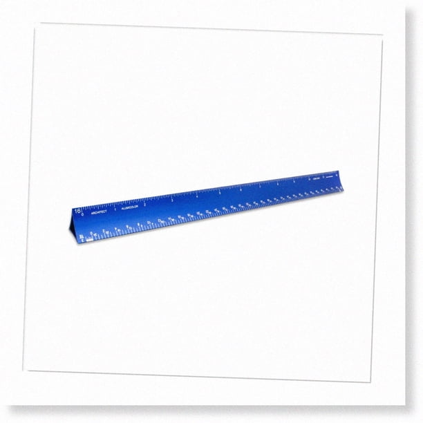 Blue Aluminum Architect Hollow Scale for School, Office, Art, and ...