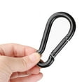 FaLX Set of 5 Climbing Carabiners - Strong Load-bearing, Solid ...