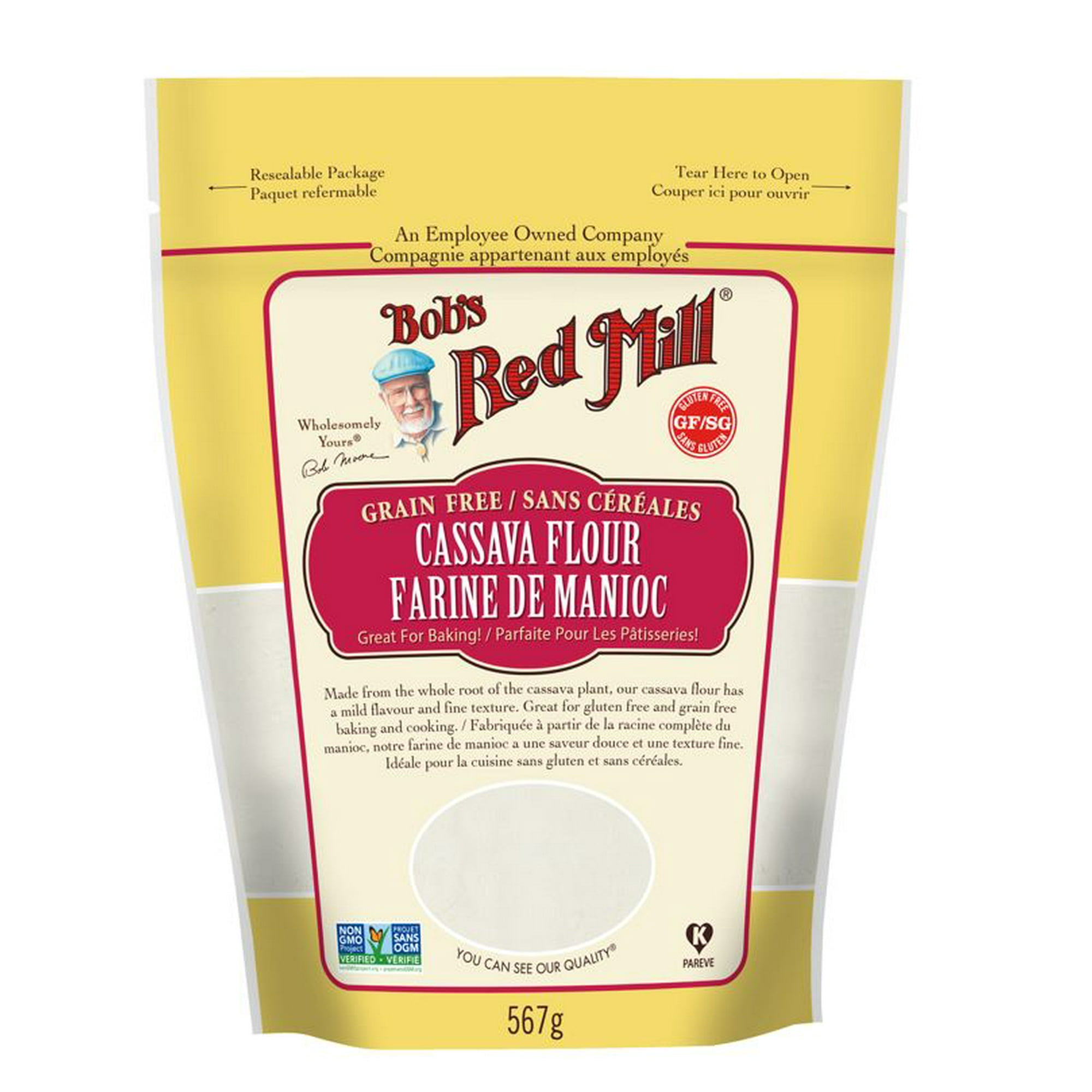 Click here for Bobs Red Mill Cassava Flour 567 G prices