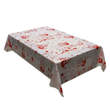 Bloody Handprints Table Cover Halloween Decoration - Walmart.com