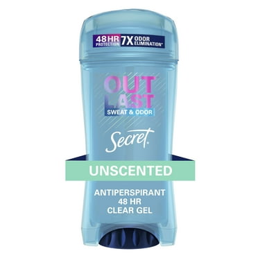 Secret Clear Gel Antiperspirant Deodorant, Cocoa Butter Scent, 2.6 oz ...