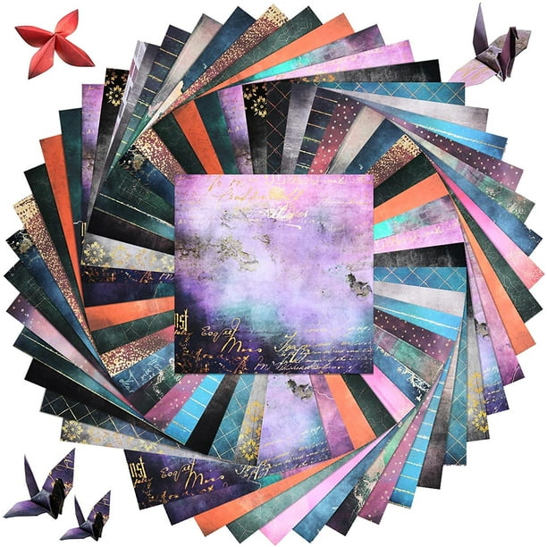 48 Pieces Holiday Cardstock Card Making Photo Frame Decorative Pages ...