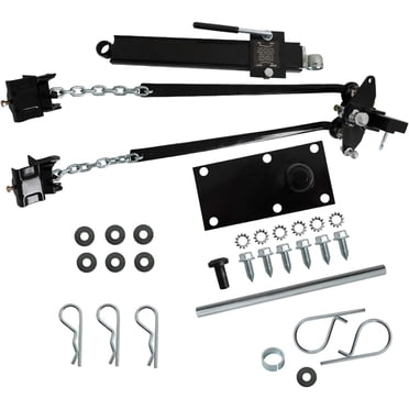 KFFKFF 1,000lb Weight Distribution Hitch with 2-5/16 in Ball and 2-In ...