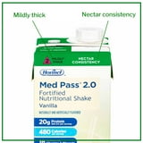 Med Pass 2.0 Oral Supplement, Vanilla, 32 oz Carton, 480 Calories, 20g ...