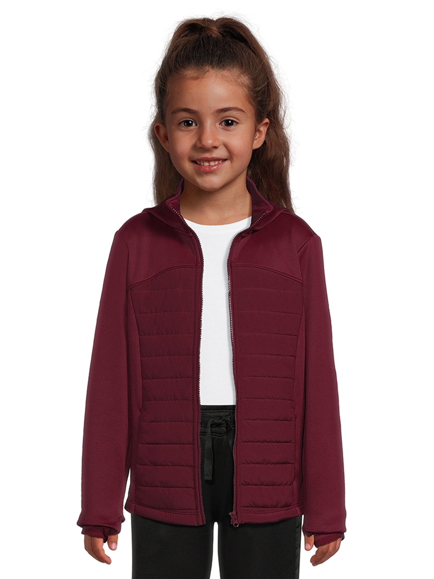 Avia Girls Quilted Jacket, Sizes 4-18 & Plus - Walmart.com