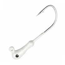 Tsunami Beetle Lead Jig Head Fishing Lure 1/4 oz White - Walmart ...