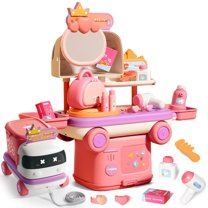 Rirool Creative Pretend Play Toy - 25-Piece Princess Set with Handbag ...