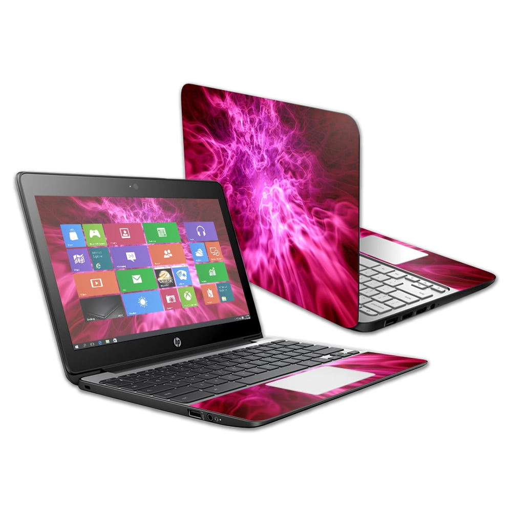 Skin Decal Wrap Compatible With HP Chromebook 11 G5 11.6" Red Mystic ...