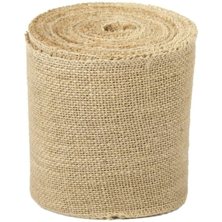 6 Inch Wide Burlap Fabric Craft Ribbon - 10 Yards | Walmart Canada