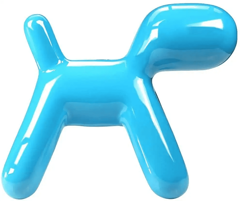 MoNiBloom Dog Shape Footstool, Animal Shaped Stool Ottoman Furniture ...