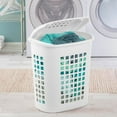 Free Shipping! Sterilite 2.3 Bushell XL Laundry Basket Hamper with Easy ...