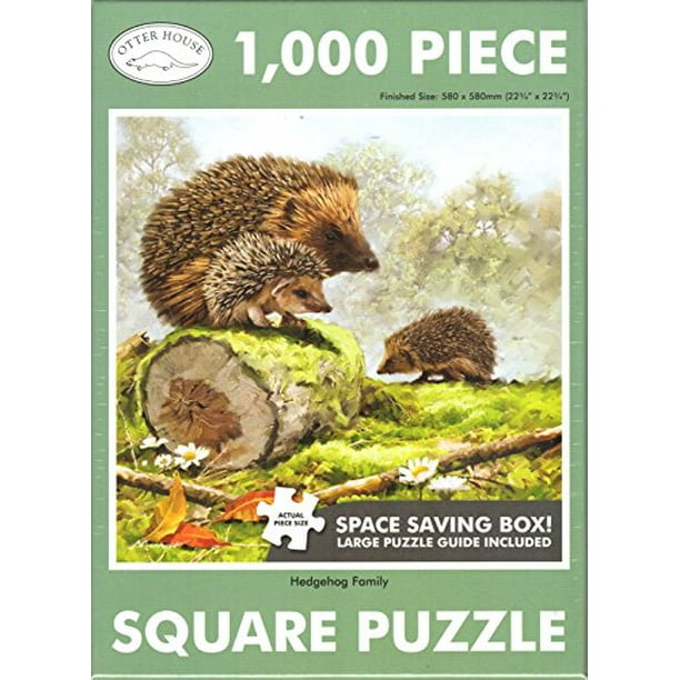 Otter House 1000 Piece Puzzle - Hedgehog Family by Macneil - Walmart.ca