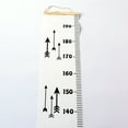 Masteelf Baby Height Growth Chart Hanging Rulers Kids Room Wall Wood ...