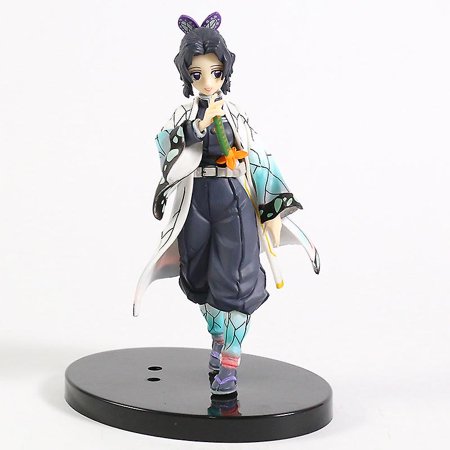 23cm Demon Slayer Anime Figure Kochou Shinobu Action Figure Kanroji Mi ...