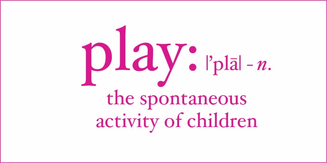 Play Definition Vinyl Decal - Large - Hot Pink - Walmart.com