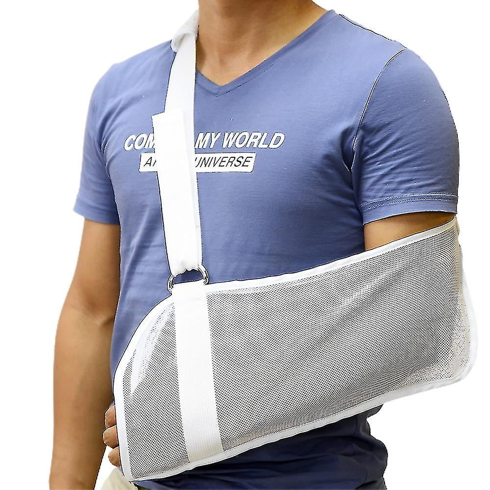 Soporte de brazo de malla Sling Brace Inmovilizador Lesión Codo Soporte ...