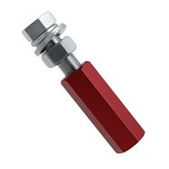 HQ POWERSPORTS F4-RED-8120R Red Fire Stick with Orange Safety Flag ...