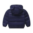 Girls' Lightweight Down Jacket with Hood, Winter Warm Windproof Puffer ...