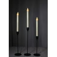 Moving Flame Taper Candles with Remote and Timer, Flameless LED ...