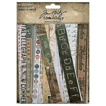 Tim Holtz Idea-ology Paper Strips-89 Pieces - Walmart.com