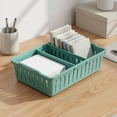 Lazsy Rectangular Organizer Tray Multipurpose Desktop Sundry Box ...