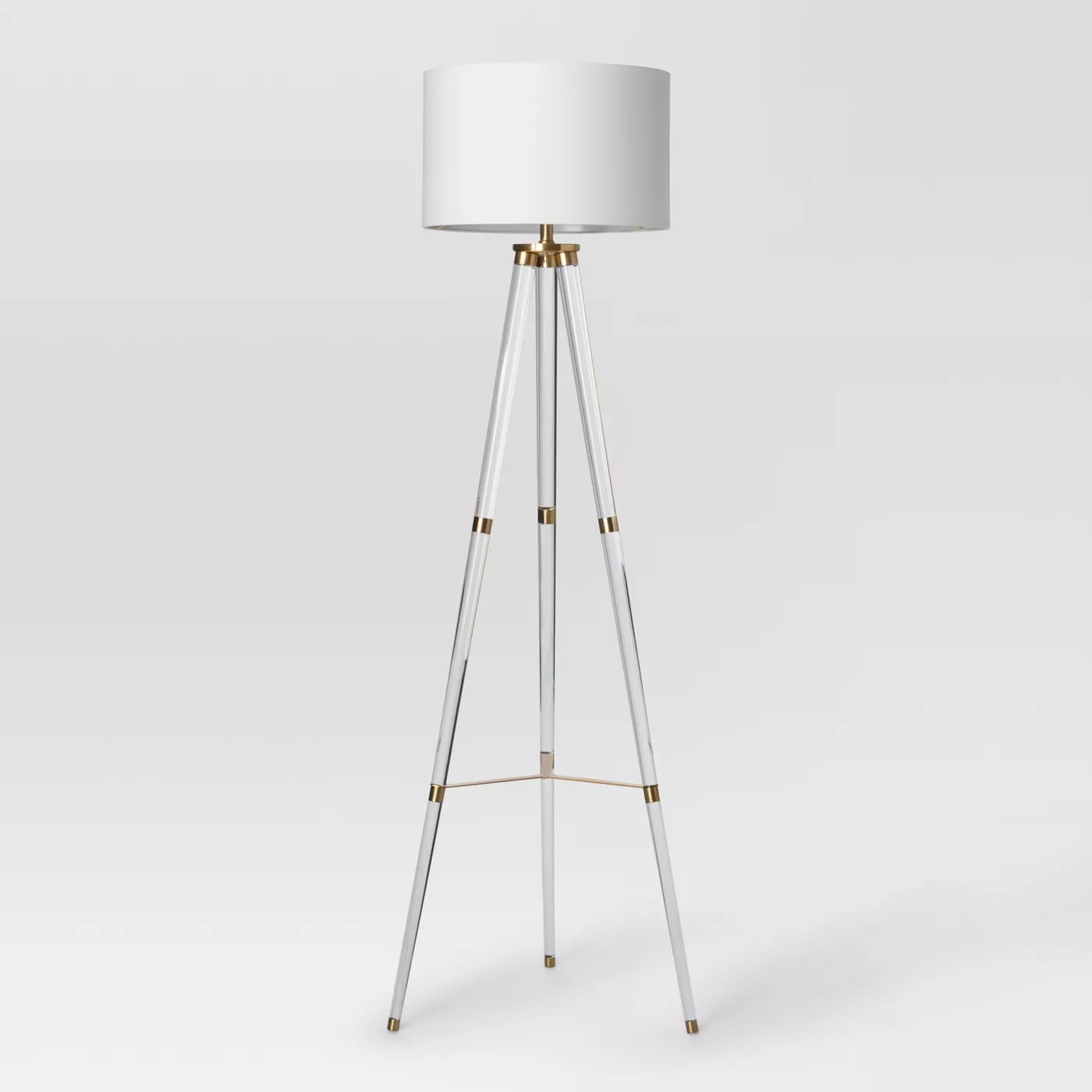 Delavan Tripod Floor Lamp Clear - Project 62™ – BrickSeek