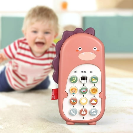 Baby Pretend Phone Interactive Toys with Pink | Walmart Canada