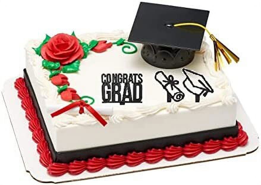 Oasis Supply, Congrats Grad, Graduation Cap/Hat Toy Cake Decoration ...