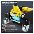 3 Ton Floor Jack - Low Profile Aluminum Steel Racing Jack with Dual ...