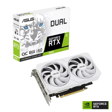 ASUS Dual GeForce RTX™ 3060 8GB GDDR6 (PCIe 4.0, 8GB GDDR6, HDMI 2.1 ...